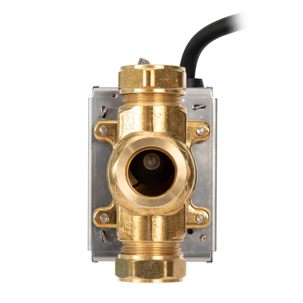 Inline 22mm Central Heating 3 Port Mid-Position - Trident Pumps